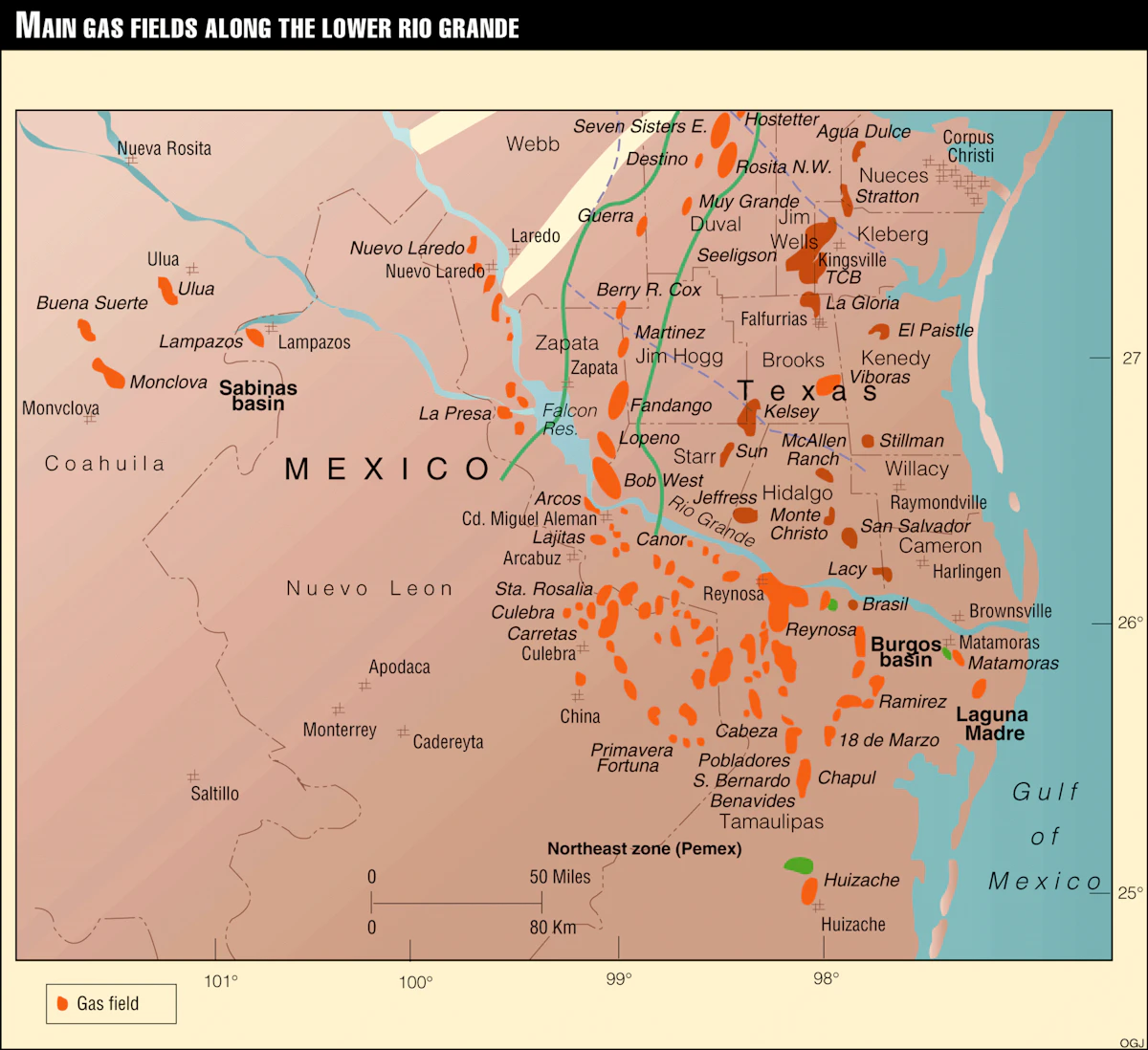 Pemex plans large program to expand Burgos basin gas output | Oil & Gas ...