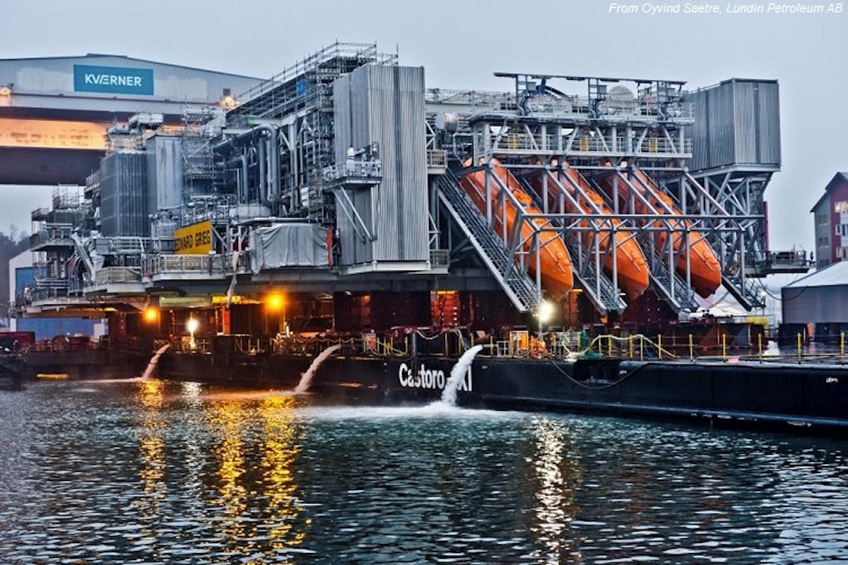 Topside ready for tow-out to Edvard Grieg | Oil & Gas Journal