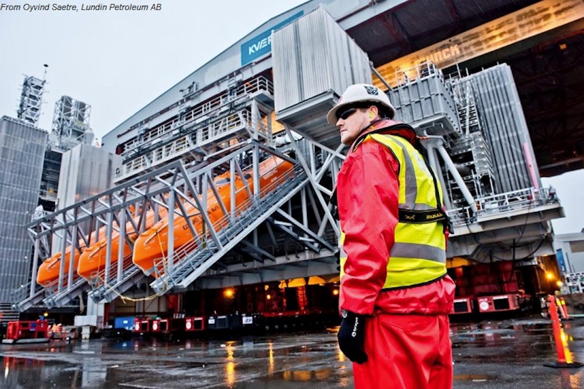 Topside ready for tow-out to Edvard Grieg | Oil & Gas Journal