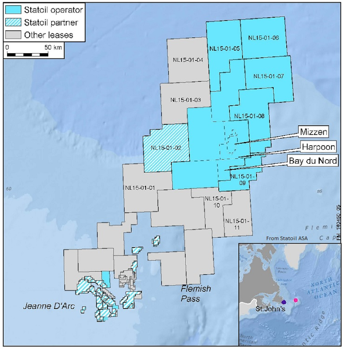 Eastern Newfoundland’s 2015 round draws $1.2 billion in bids | Oil ...