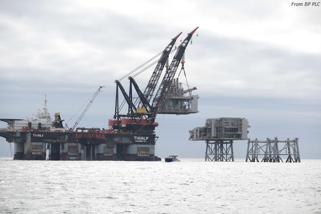 Topside modules installed on Clair Ridge platform west of Shetland ...