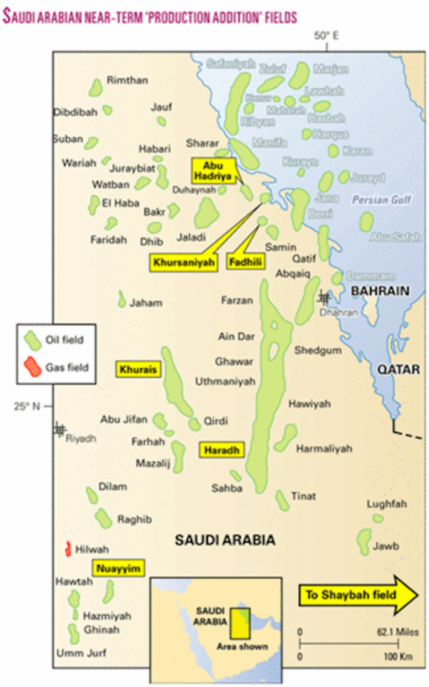 Saudi Aramco lets contract for Khurais field development | Oil & Gas ...