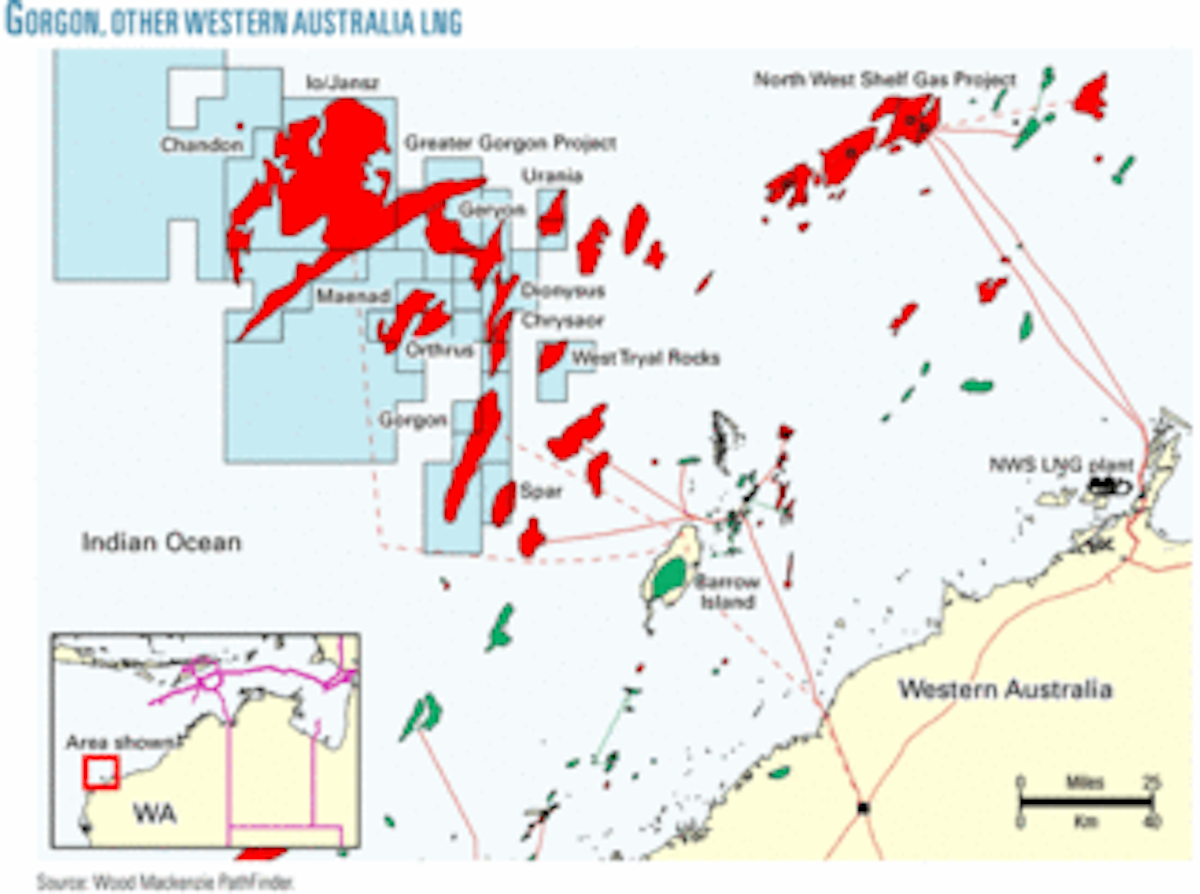 WA LNG projects’ fortunes reflected in Greater Gorgon | Oil & Gas Journal