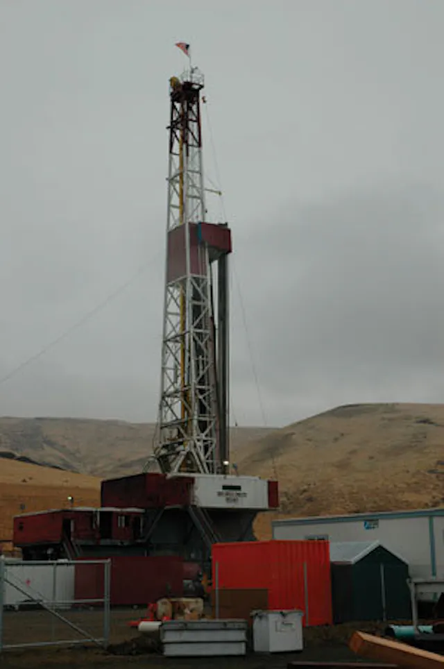 Custom-built rig uses reverse-circulation pipe to drill basalt | Oil ...
