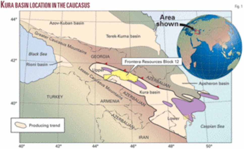 Frontera Resources opening play in northern Kura basin, Georgia | Oil ...