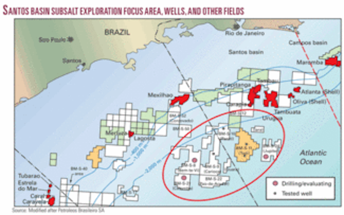 Santos oil discoveries added in ultradeep, shallow water | Oil & Gas ...