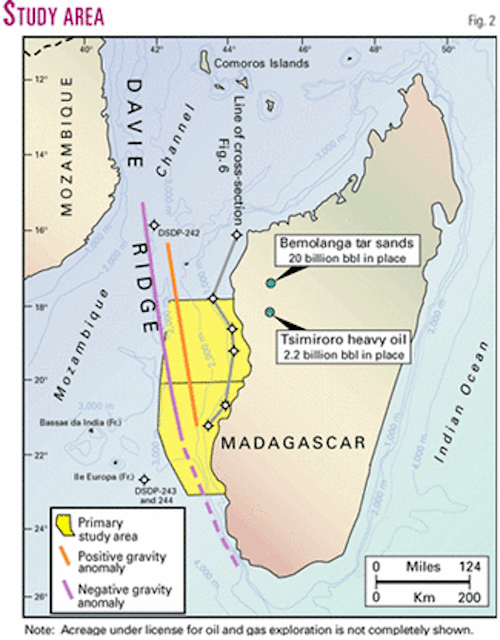 MADAGASCAR DEEPWATER—1: Deepwater basin confirmed far off western ...