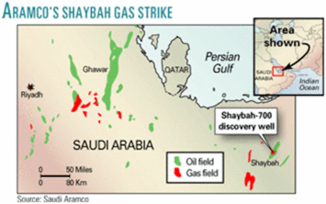 Aramco finds new gas reservoir in Shaybah field | Oil & Gas Journal