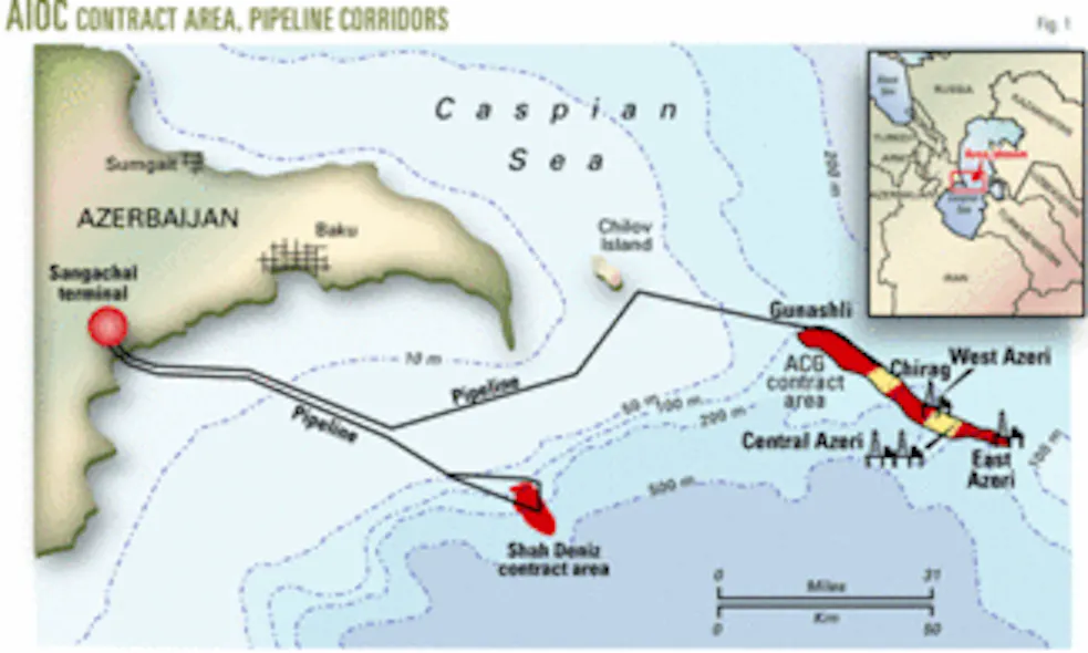 Deepwater Gunashli plans approved on Caspian PSA anniversary | Oil ...