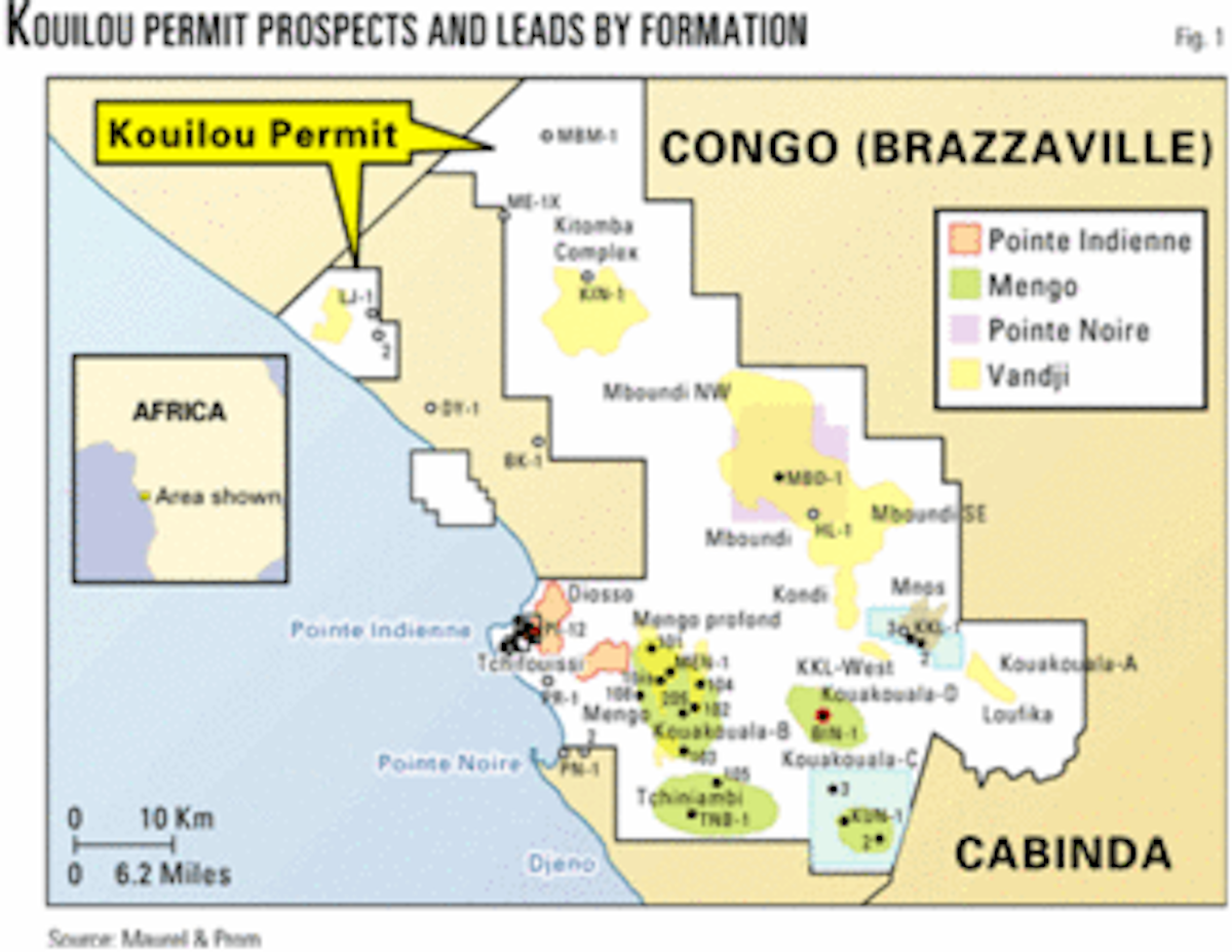 Mboundi field lifts Congo (Brazzaville) | Oil & Gas Journal