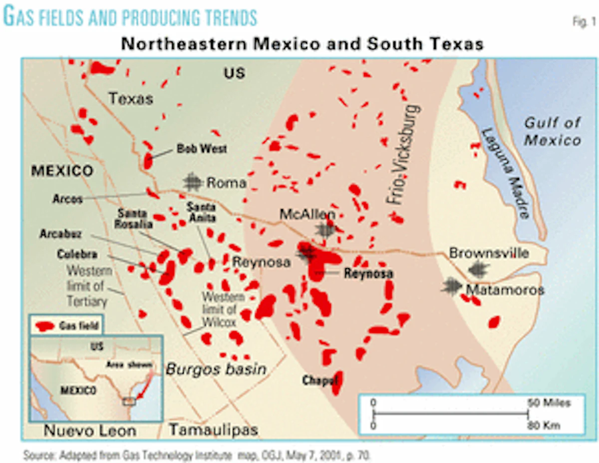 Drilling efficiencies learned, applied to Burgos basin development ...
