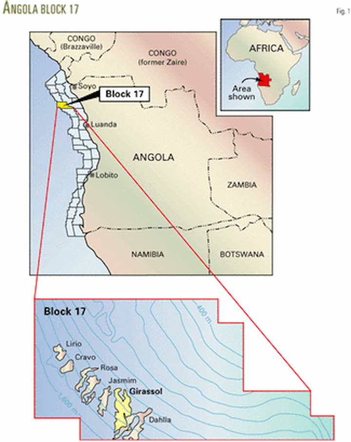Girassol, first Angola Block 17 deepwater field to produce | Oil & Gas ...
