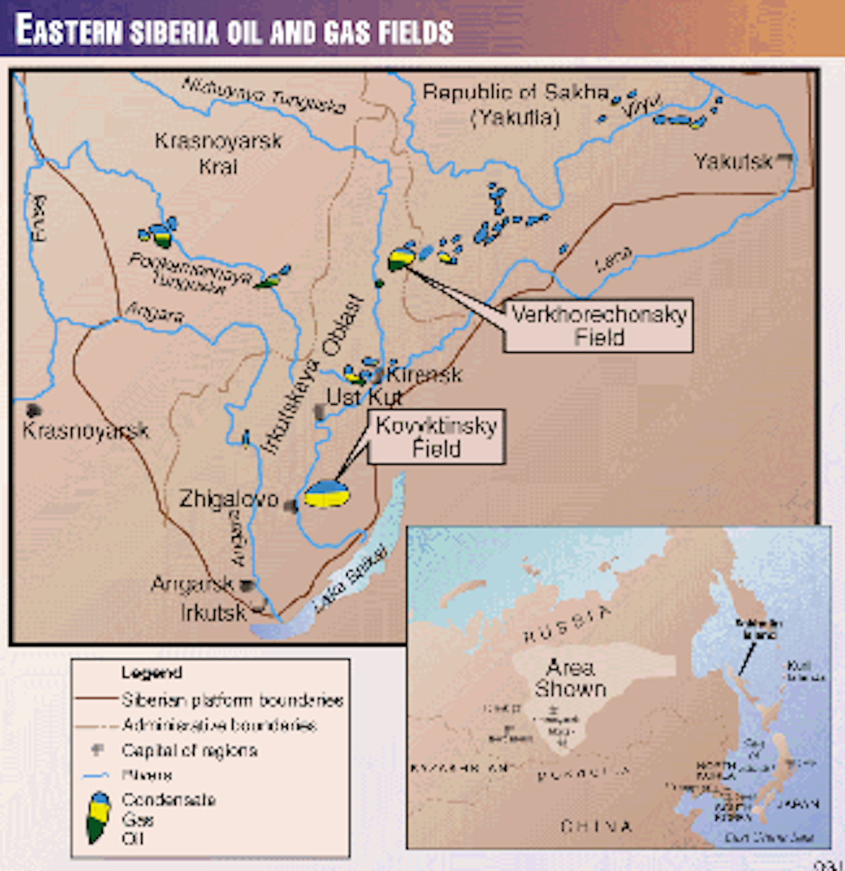 Verkhnechonsky Field Shows Eastern Russia's Potential | Oil & Gas Journal