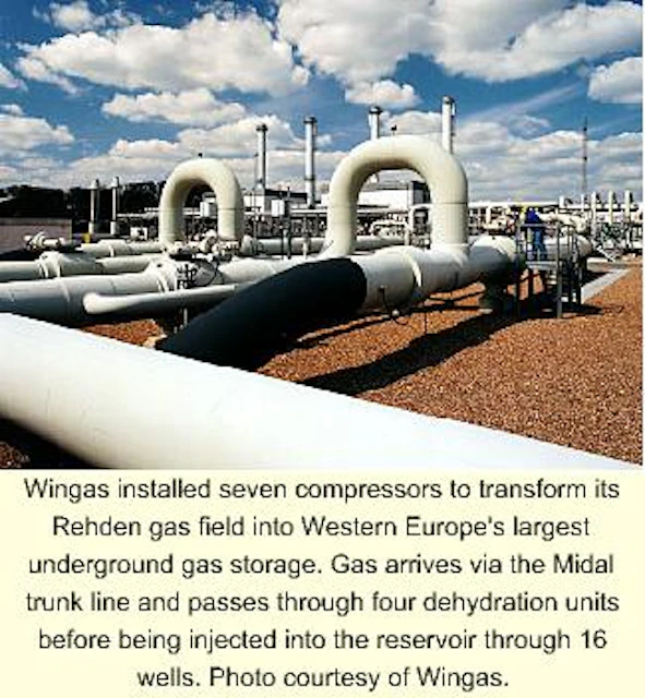 Wingas expands underground gas storage | Oil & Gas Journal