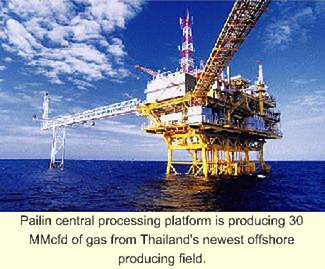 Two big fields start producing off Thailand | Oil & Gas Journal