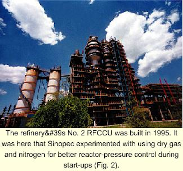 Use of dry gas, nitrogen improves FCCU reactor pressure control | Oil ...