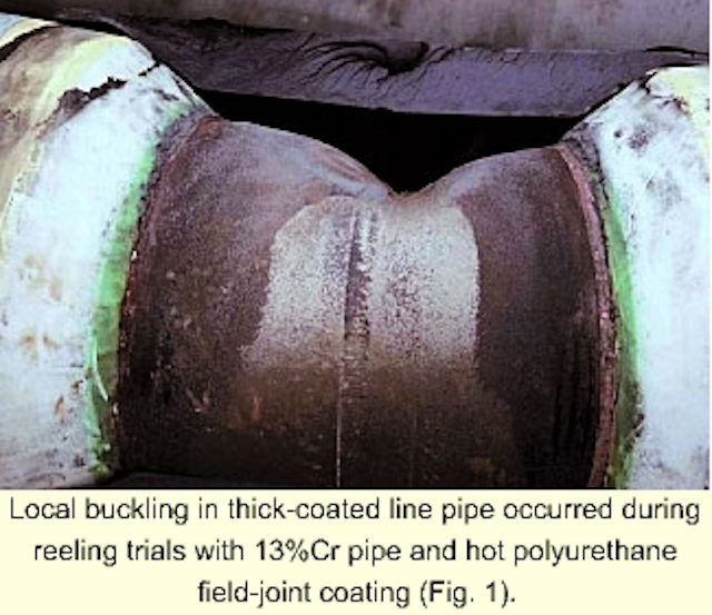 Method analyzes buckling for reeled insulated line pipe | Oil & Gas Journal