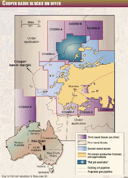 Cooper basin third licensing round launched | Oil & Gas Journal