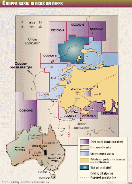 Cooper basin third licensing round launched | Oil & Gas Journal
