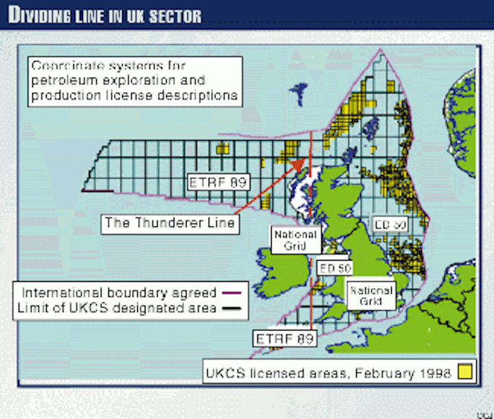 UK changes coordinate system west of Britain | Oil & Gas Journal