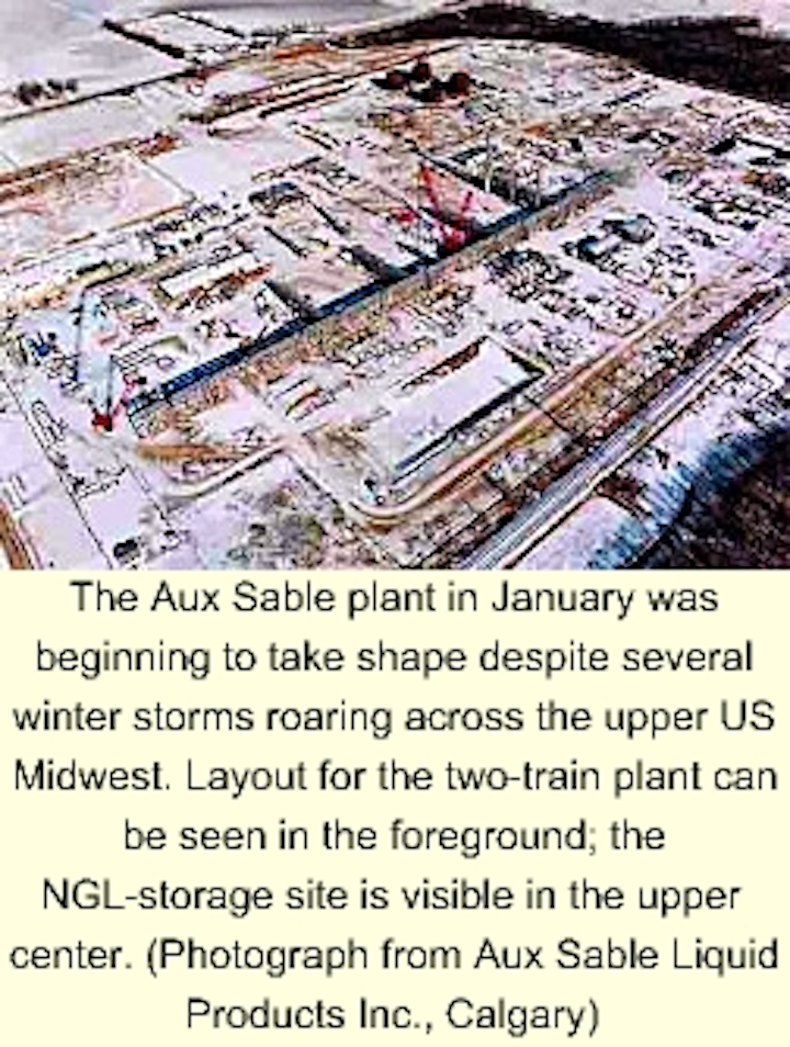 Aux Sable plant activity peaks | Oil & Gas Journal