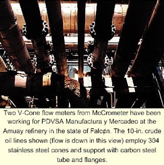 Saudi plants install V-Cone meters | Oil & Gas Journal
