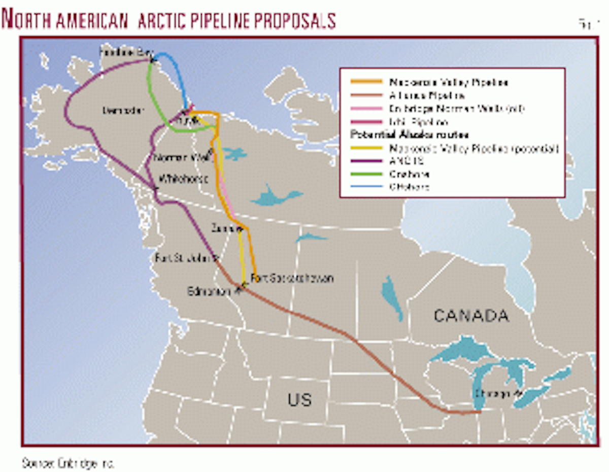 Gas pipeline proposals reviving interest in Arctic Canada E&D | Oil ...