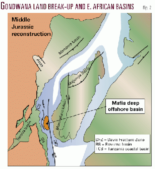 Tanzania's Mafia deepwater basin indicates potential on new seismic ...