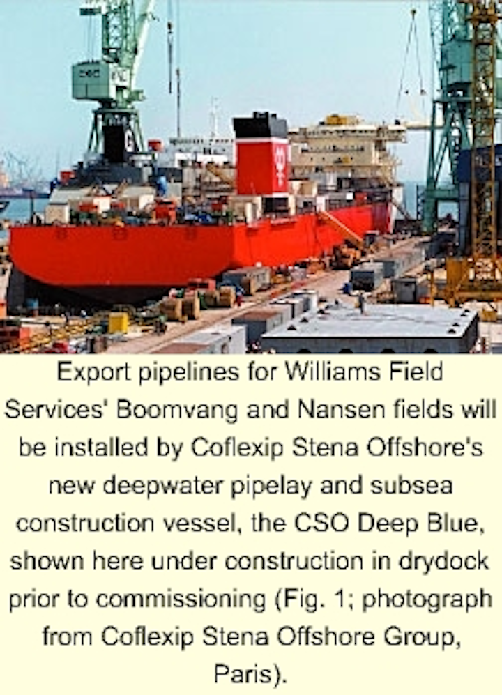 Deepwater US gulf pipelines set for 2001 installation | Oil & Gas Journal