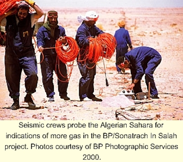 Central Algerian In Salah project aims to deliver first gas in 2003 ...