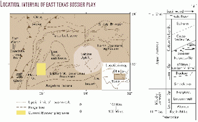 Bossier play has room to grow, possible limits in East Texas | Oil ...