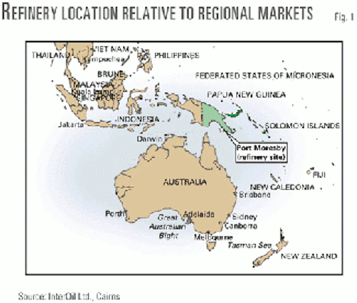 InterOil builds first refinery in Papua New Guinea | Oil & Gas Journal