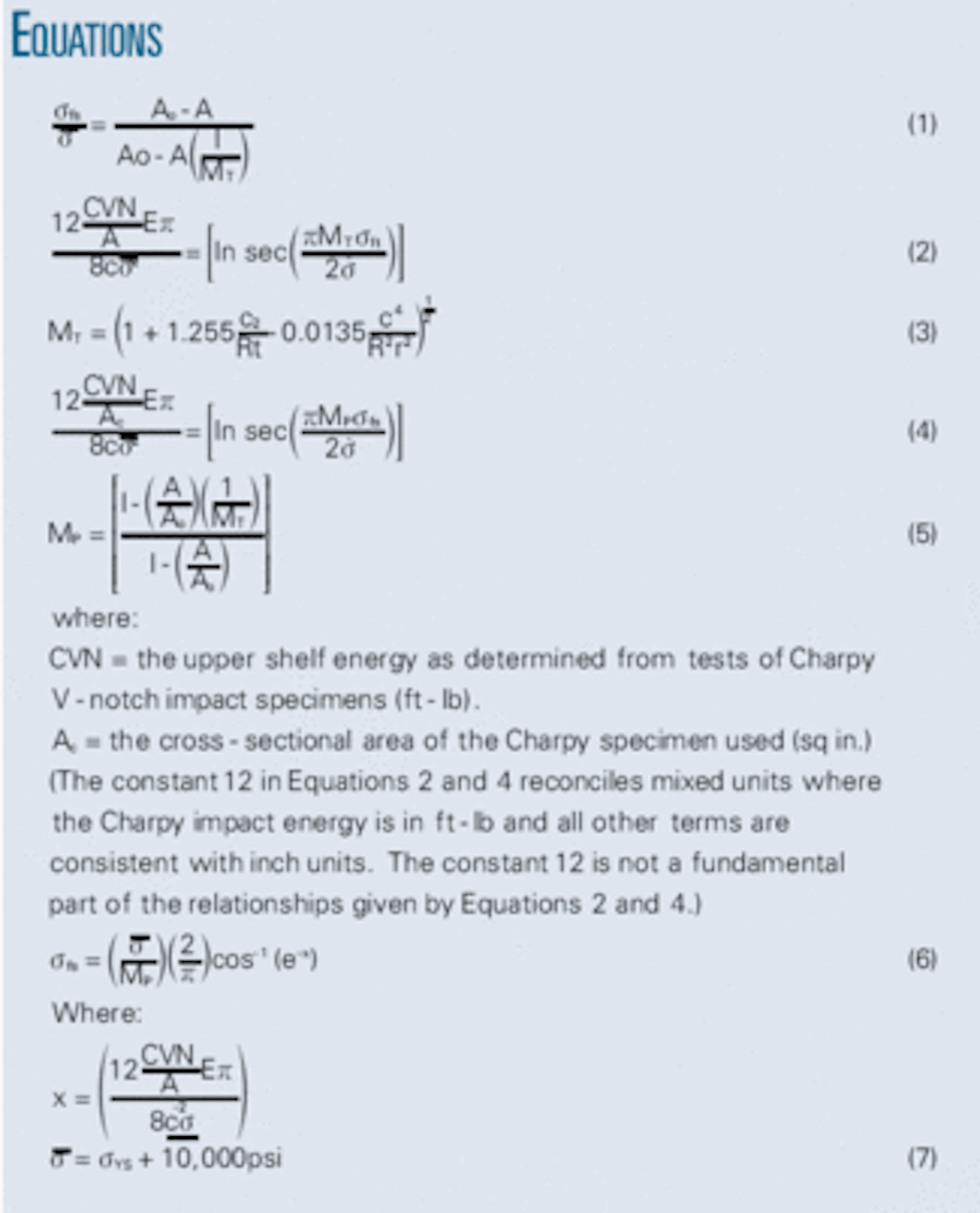 Defect Assessment—1: Modified equation aids integrity management | Oil ...