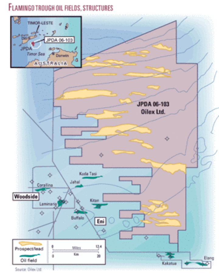 Oilex group to drill in Timor Sea JPDA | Oil & Gas Journal