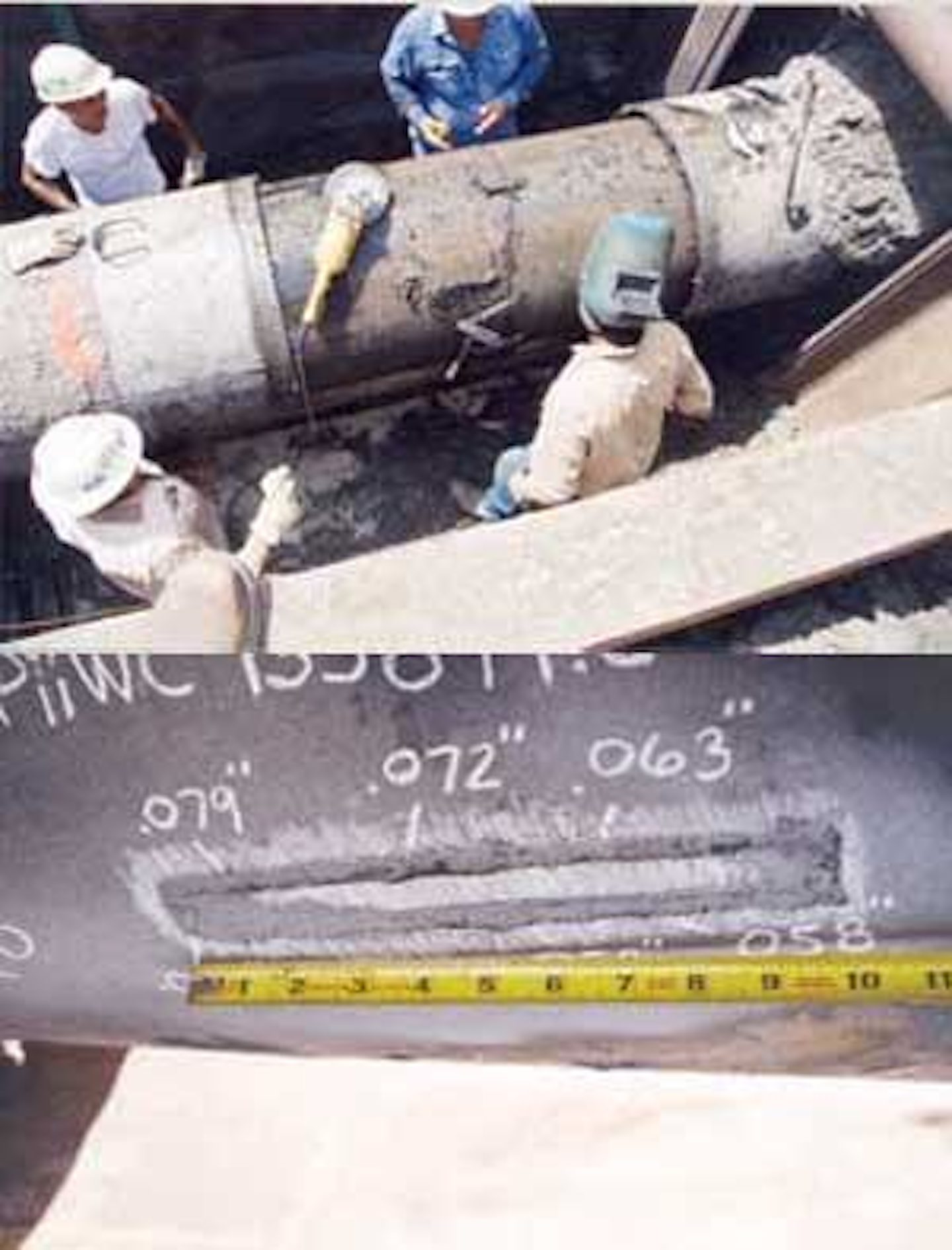 EXTERNAL CORROSION—1 Study investigates damage to cased pipeline ...