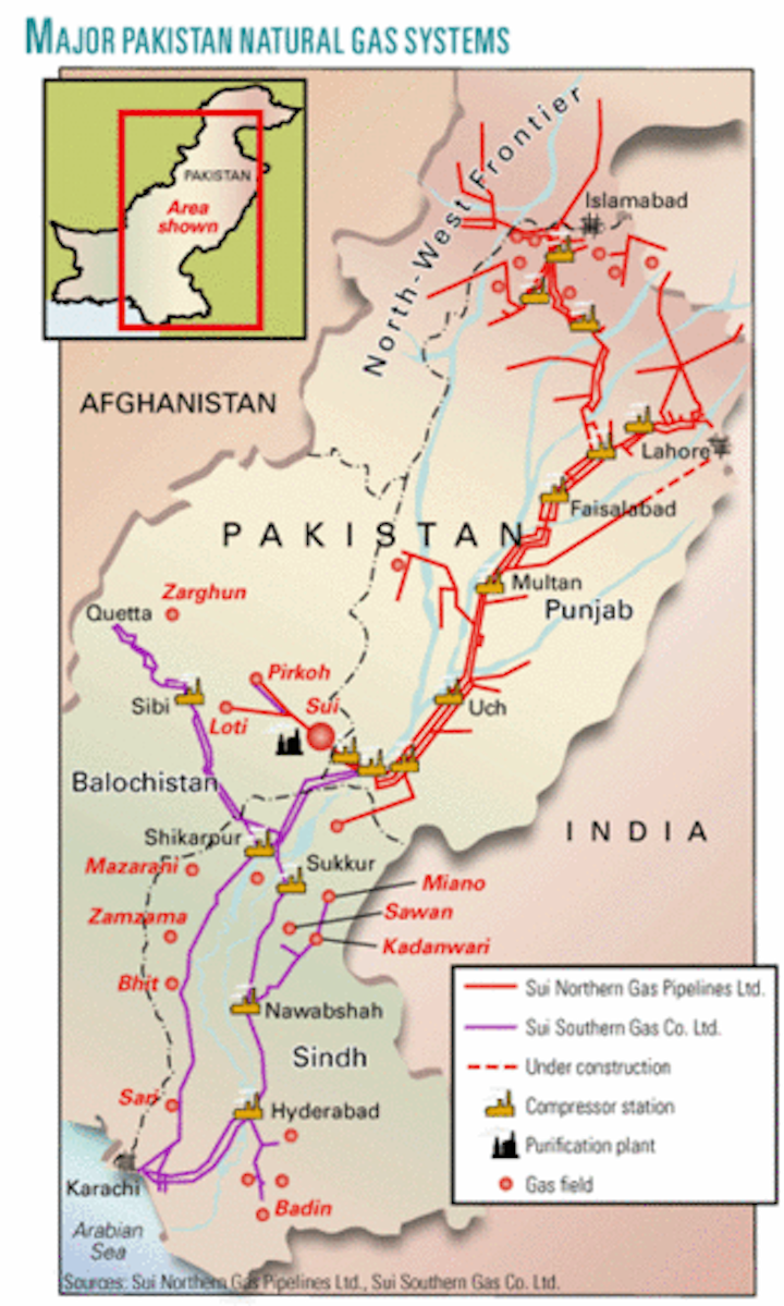 Pakistan privatizing gas production, transmission systems | Oil & Gas ...