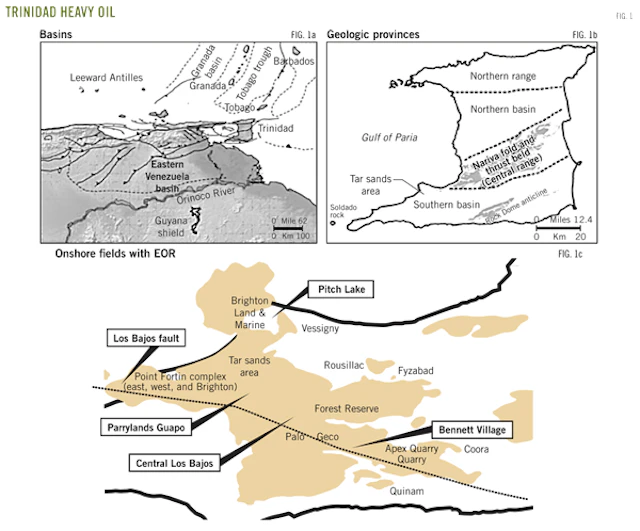 TRINIDAD EOR—1: More than 1 billion bbl of heavy oil remain onshore ...