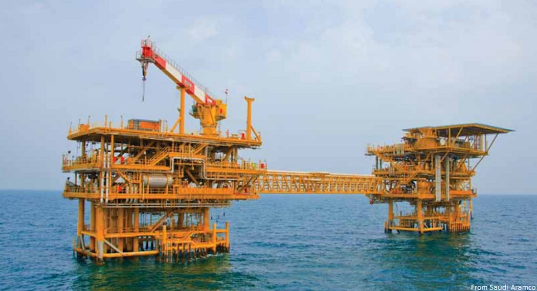 Aramco commissions offshore Hasbah gas field | Oil & Gas Journal