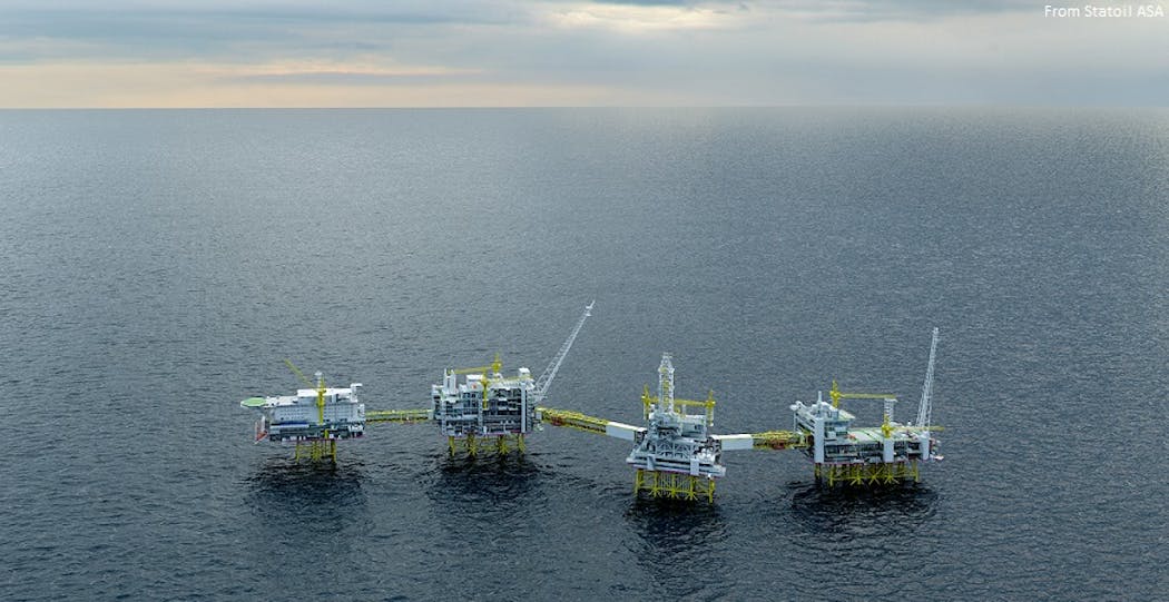 Production drilling started on Johan Sverdrup development | Oil & Gas ...