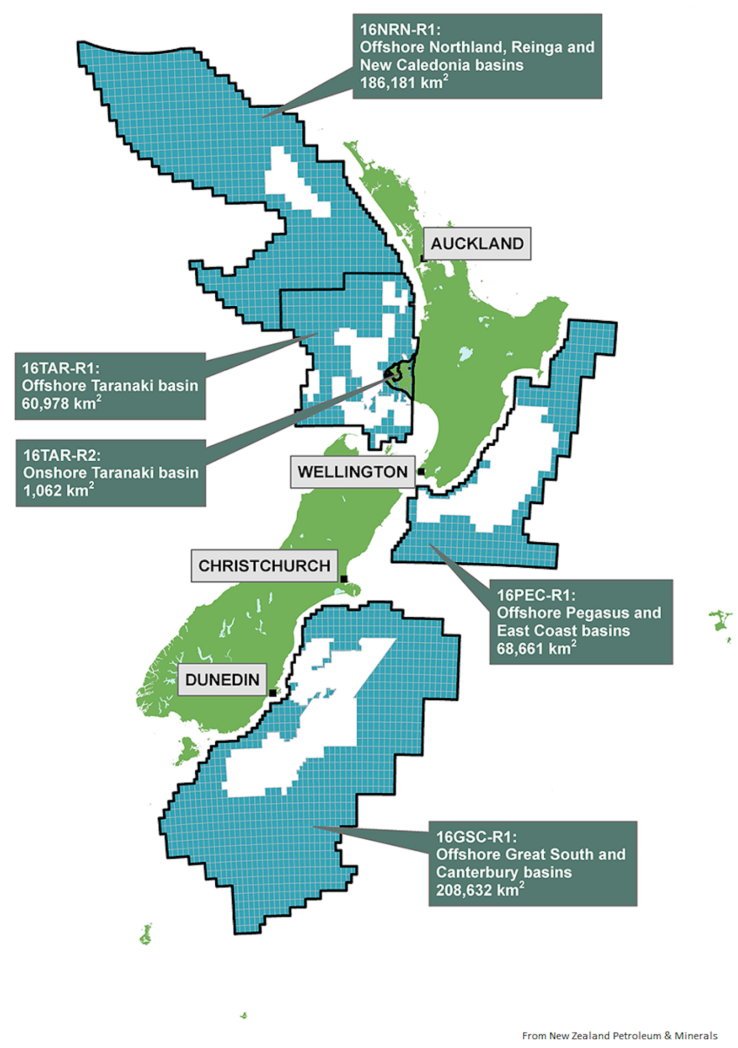 New Zealand offers five petroleum permits in 2016 tender | Oil & Gas ...