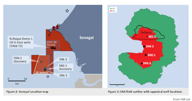 Cairn-led group drills SNE-3 appraisal well offshore Senegal | Oil ...