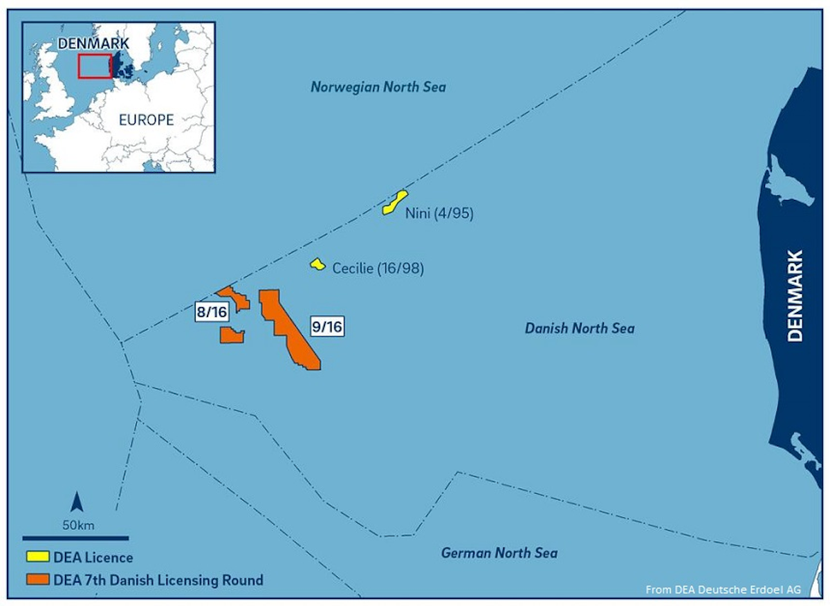 Denmark awards 16 exploration licenses | Oil & Gas Journal