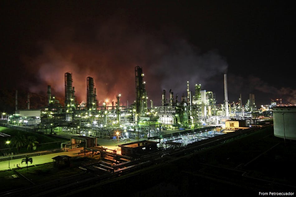 Petroecuador restarts Esmeraldas refinery | Oil & Gas Journal