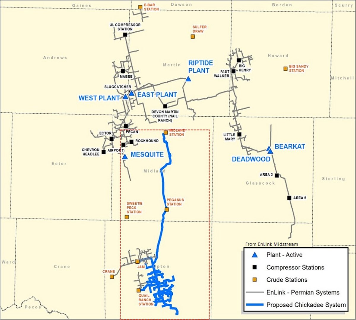 EnLink to build Midland basin crude gathering system | Oil & Gas Journal