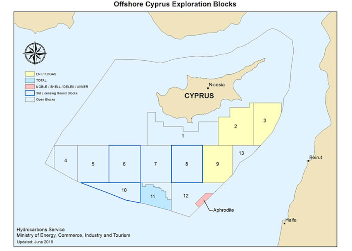 Cyprus blocks attract six applications | Oil & Gas Journal