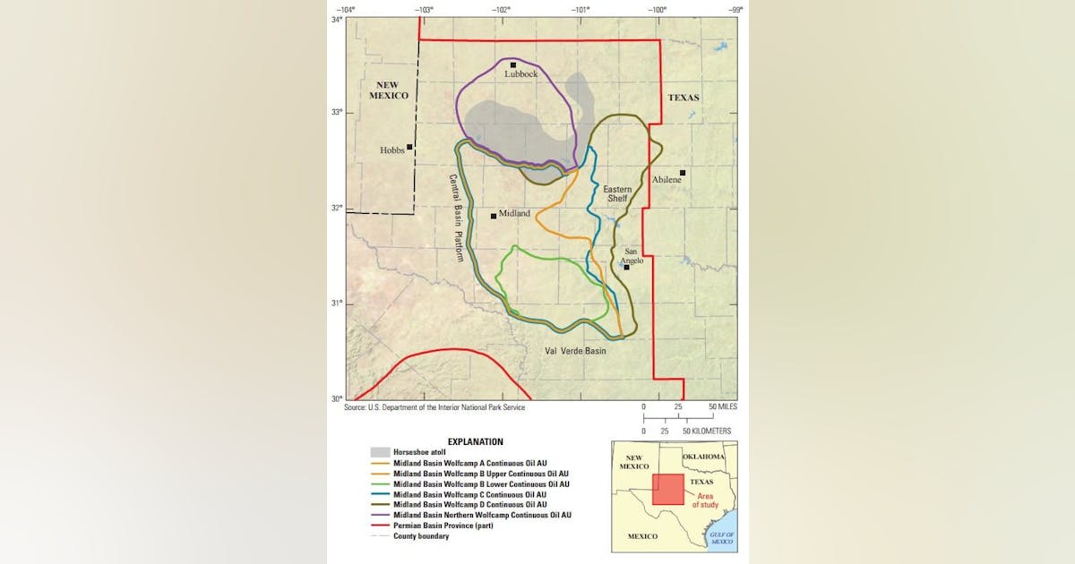 USGS: Permian’s Wolfcamp shale contains 20 billion bbl of oil | Oil ... USGS: Permian’s Wolfcamp shale contains 20 billion bbl of oil | Oil ...