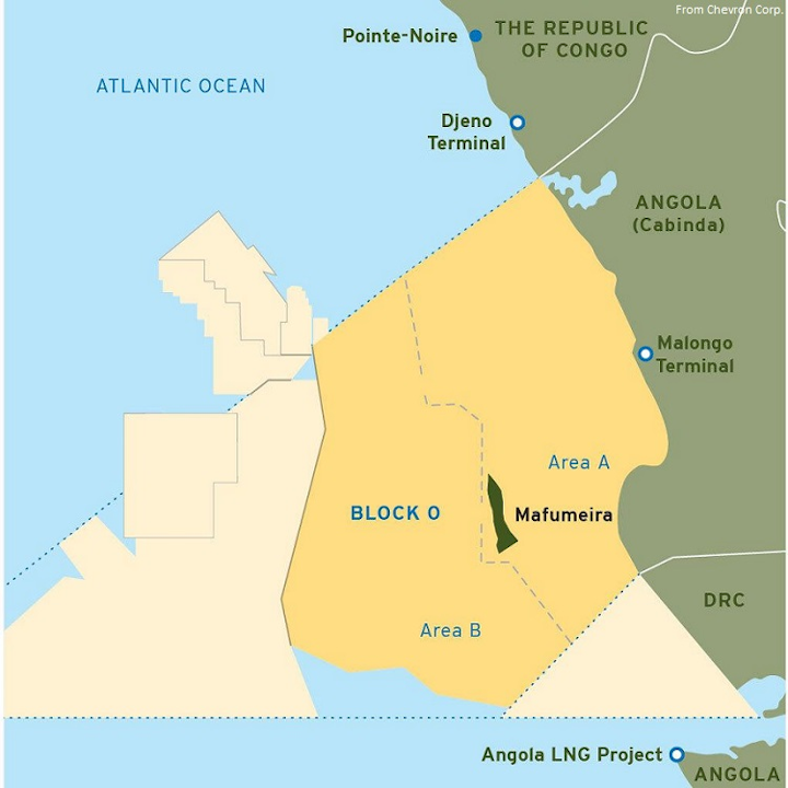 Chevron unit starts Mafumeira Sul production offshore Angola | Oil ...