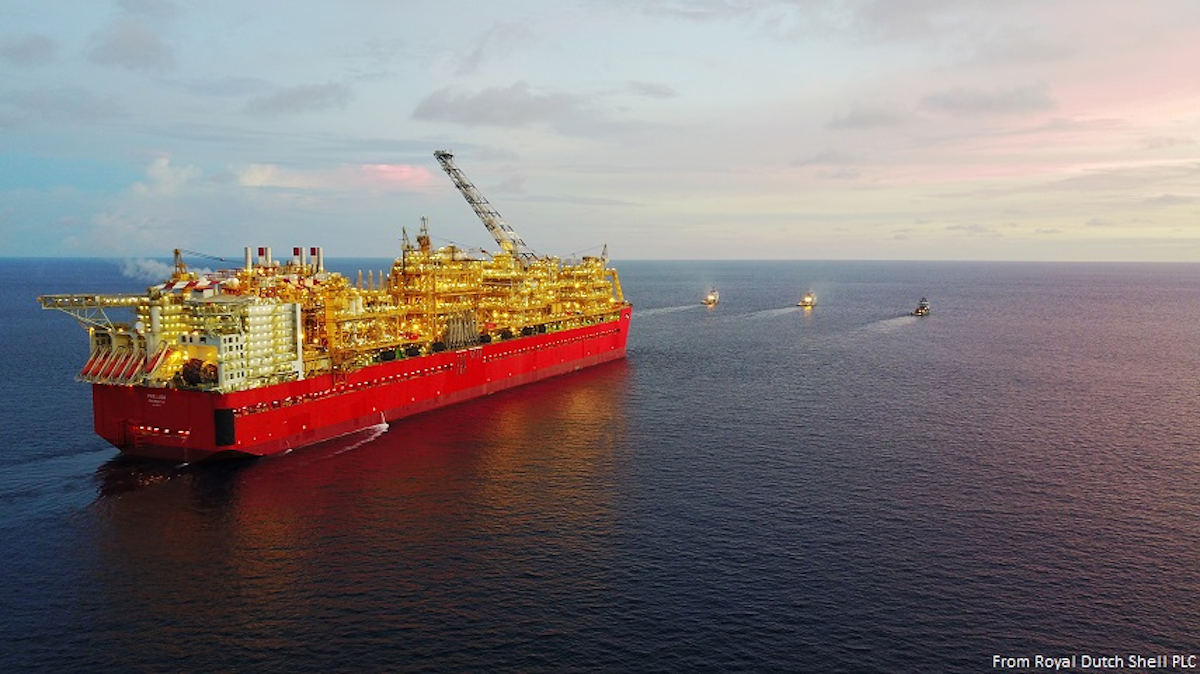 Prelude floating LNG project comes on stream | Oil & Gas Journal