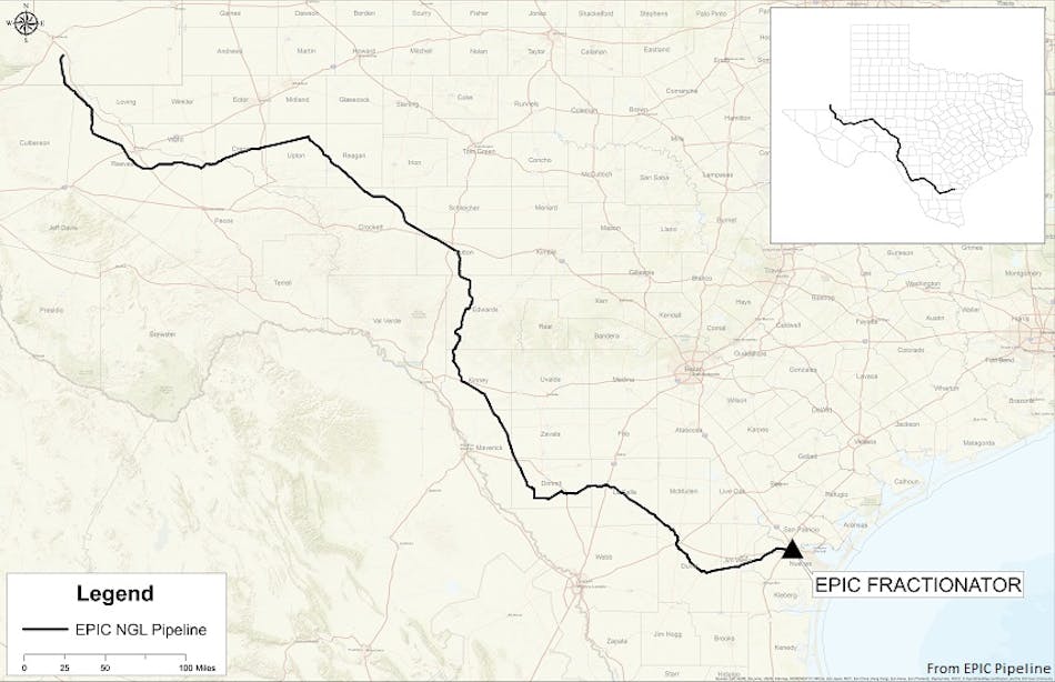 Epic Pipeline to build 650-mile NGL line in Texas | Oil & Gas Journal