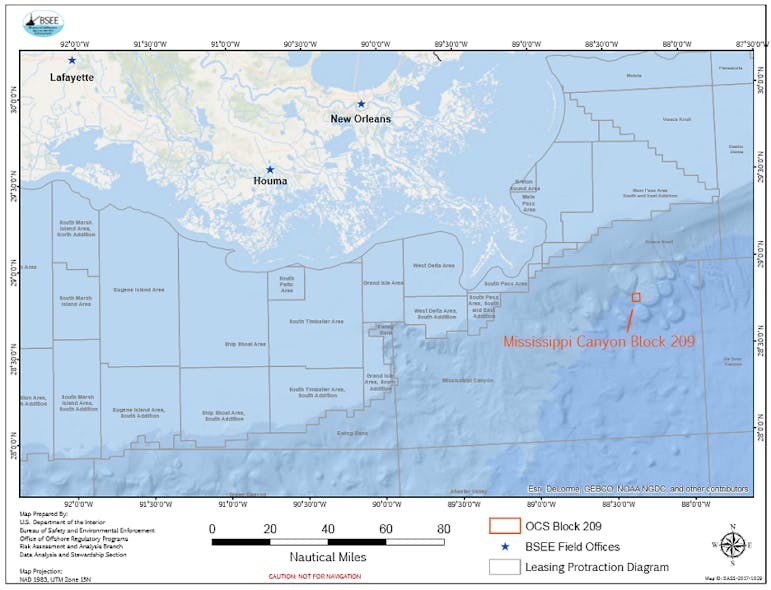 LLOG infield line ruptures offshore in Mississippi Canyon | Oil & Gas ...